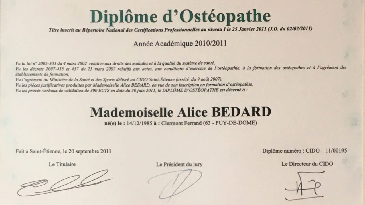 Alice Bedard | About